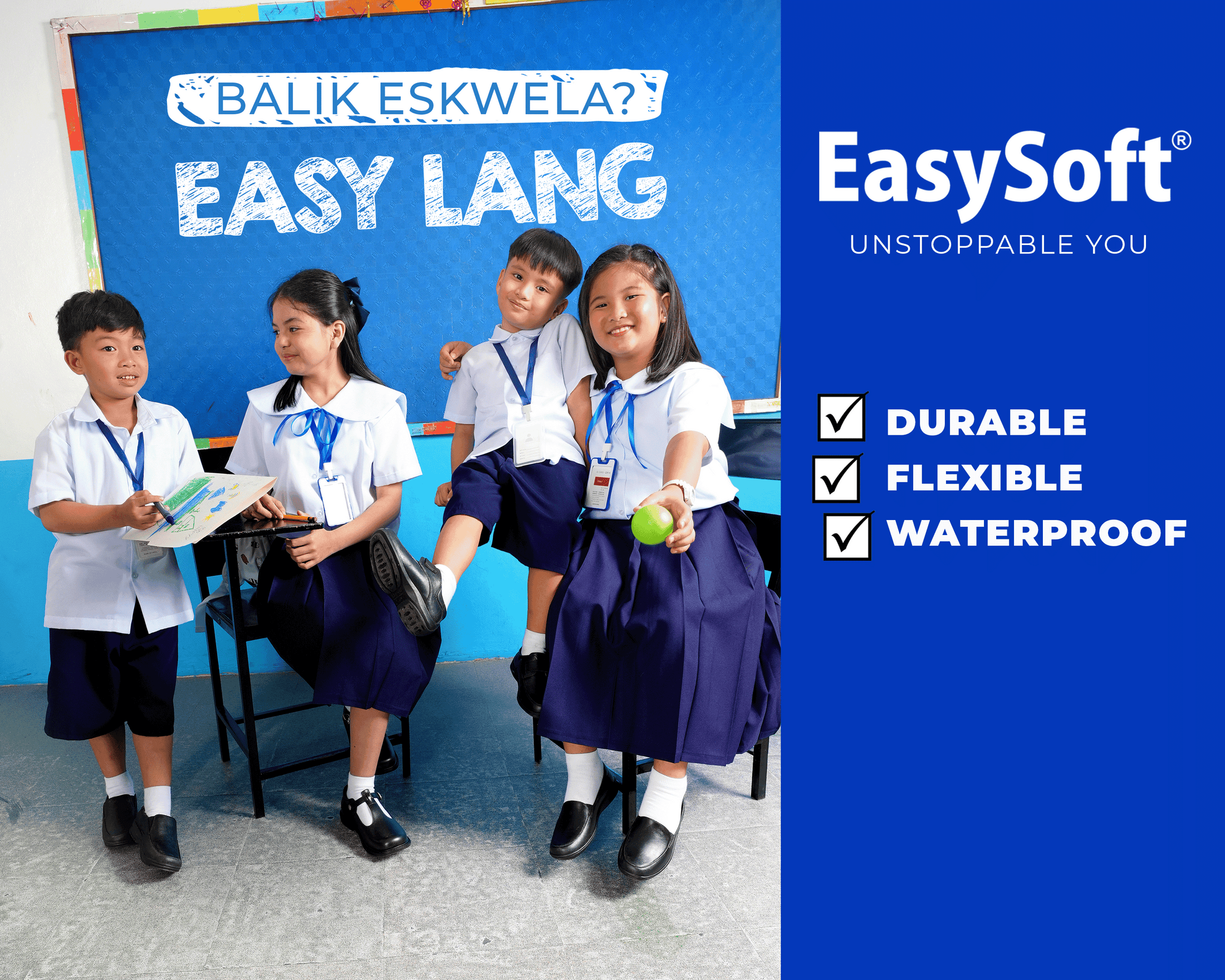 BALIK ESKWELA NANAMAN? #EasyLang yan with EasySoft Shoes! – EASY SOFT PH